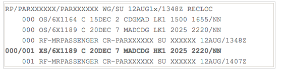 Amadeus Tip: How to display the PNR history