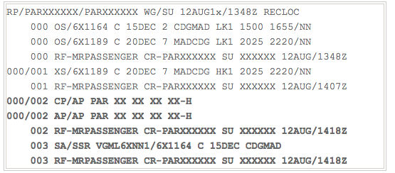 Amadeus Tip: How to display the PNR history