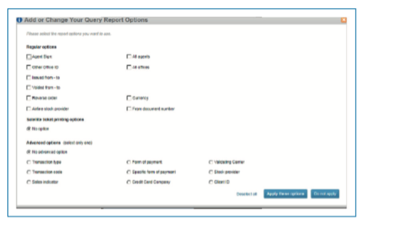 Amadeus Tip – How to display a sales report in graphic mode
