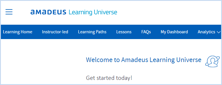 Amadeus Learning Universe: study at your own pace